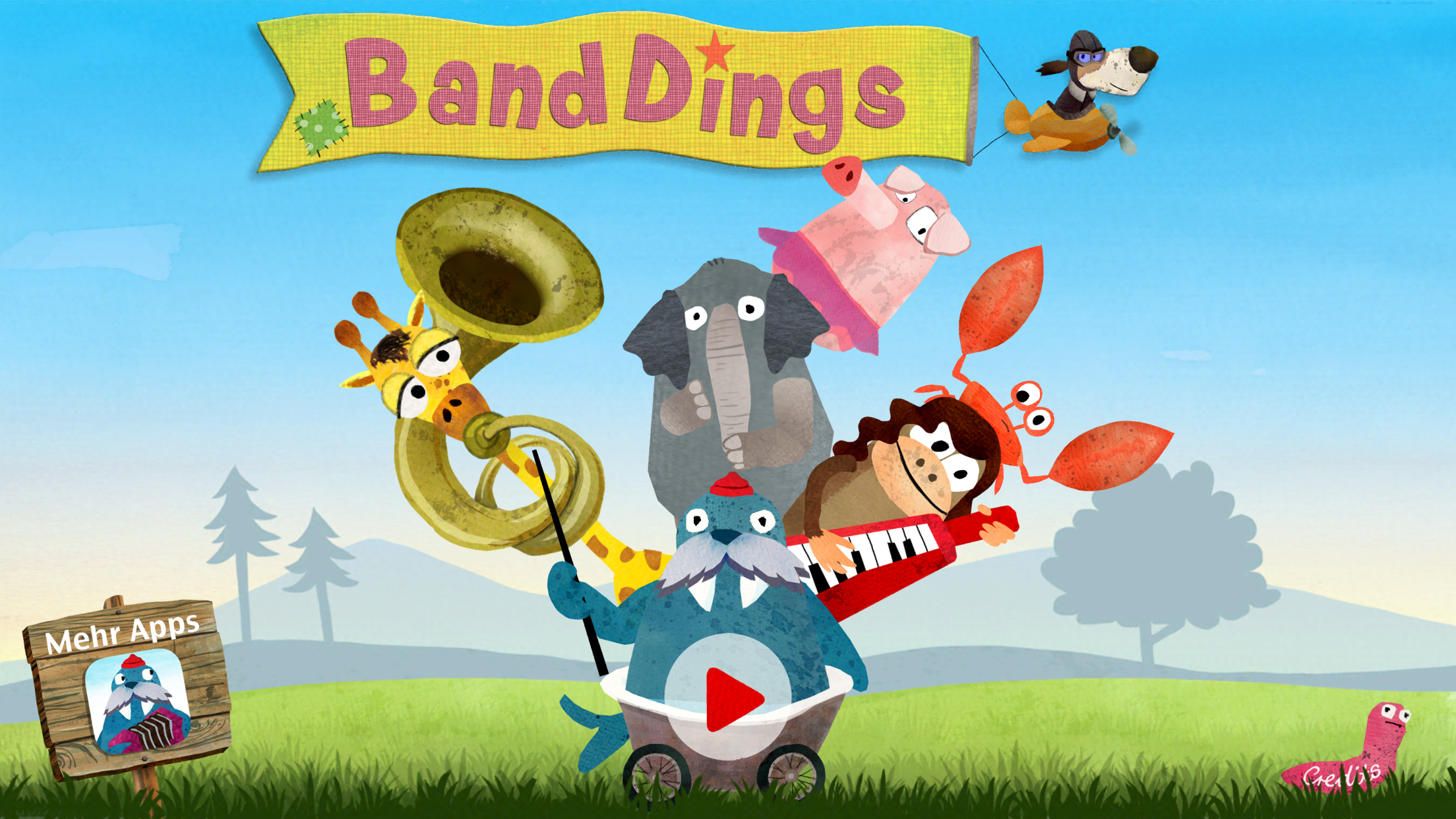 Inspiriert von den berühmten Bremer Stadtmusikanten können hier schon ...